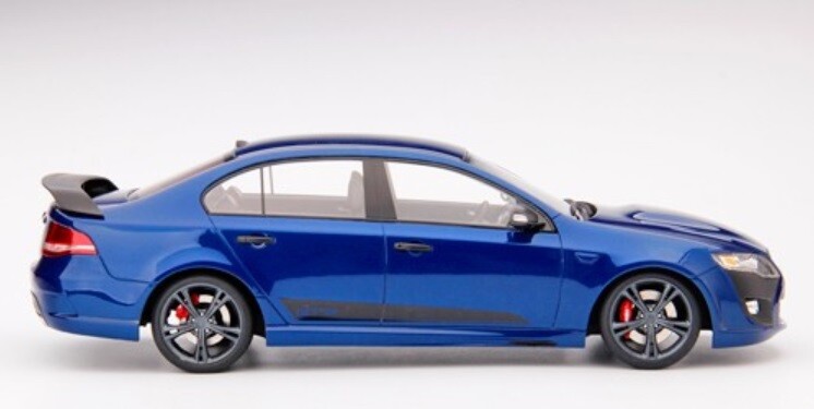 1/18 FORD FPV FG FALCON GT-F KINETIC BLUE WITH BLACK STRIPES APEX ...