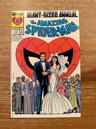AMAZING SPIDERMAN ANNUAL #21 Wedding Issue KEY COMIC | eBay