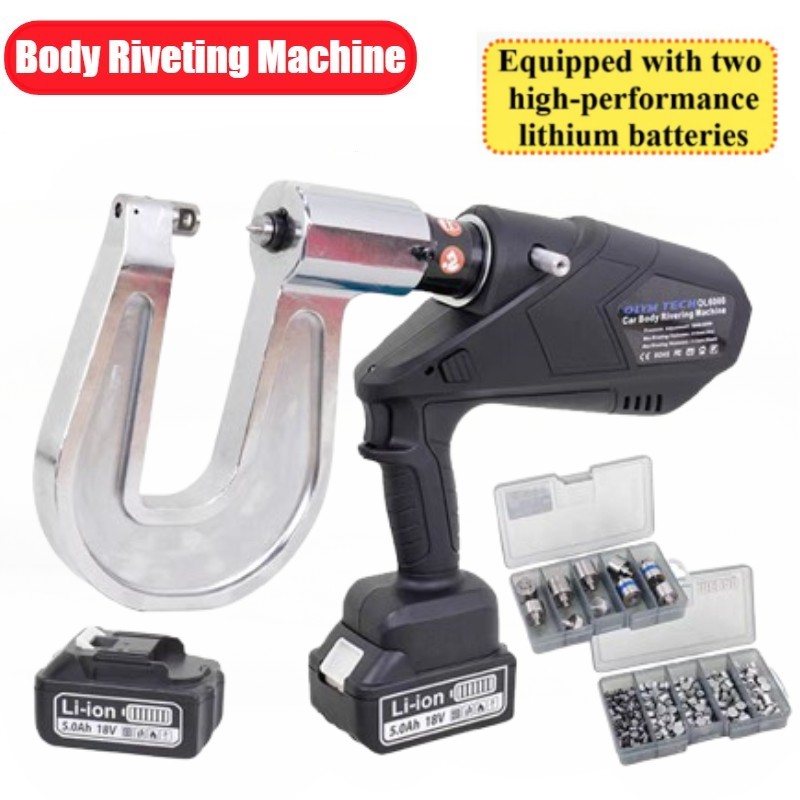 Aluminum Car Body Collision Repair Self Piercing Rivet Machine Riveting ...