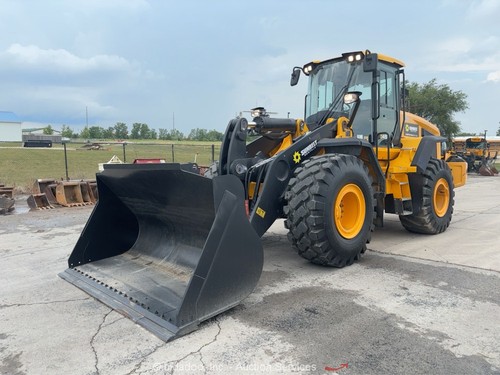 2018 JCB 457 Articulated Wheel Loader Tractor Hydraulic Q/C Aux Bucket ...