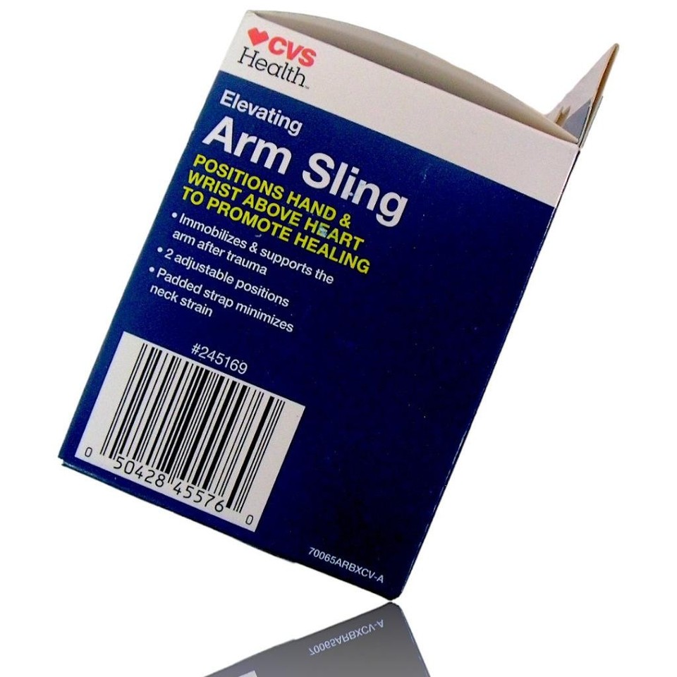 CVS "Elevating Arm Sling" Adult Adjust. Positions Right or Left Arm ...