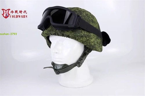 IN US! Replica Russian Army 6b26 Tactical Steel Helmet + Helmet Cover ...