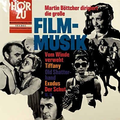 MARTIN BÖTTCHER Filmmusik Winnetou Der Schut Exodus Teldec HörZu LP ...