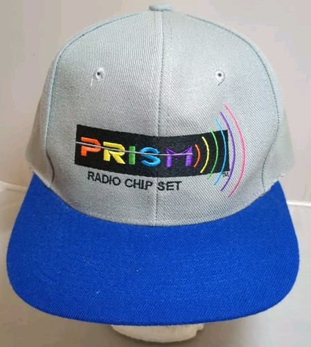 VTG PRISM Radio Chip Set Harris Semiconductor Snapback Hat Baseball Cap ...