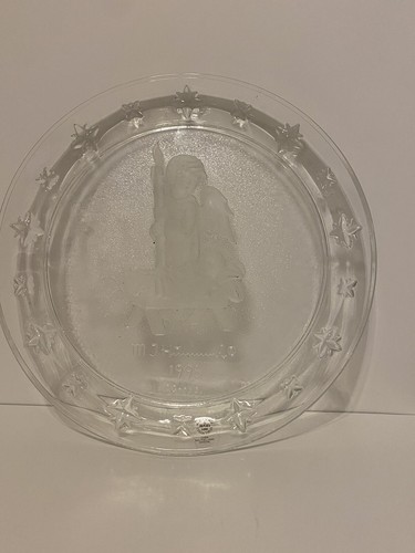 1996 MJ Hummel Goebel Christmas Nativity Glass Plate Avon Original ...