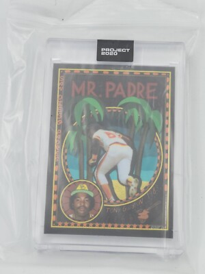 TOPPS PROJECT 2020 BASEBALL TONY GWYNN MR. PADRE 1983 TOPPS CARD # 94 ...
