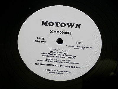 COMMODORES~ STILL~ RARE PROMO~VG++~ MOTOWN PR -56~ ~ 12" SINGLE | eBay