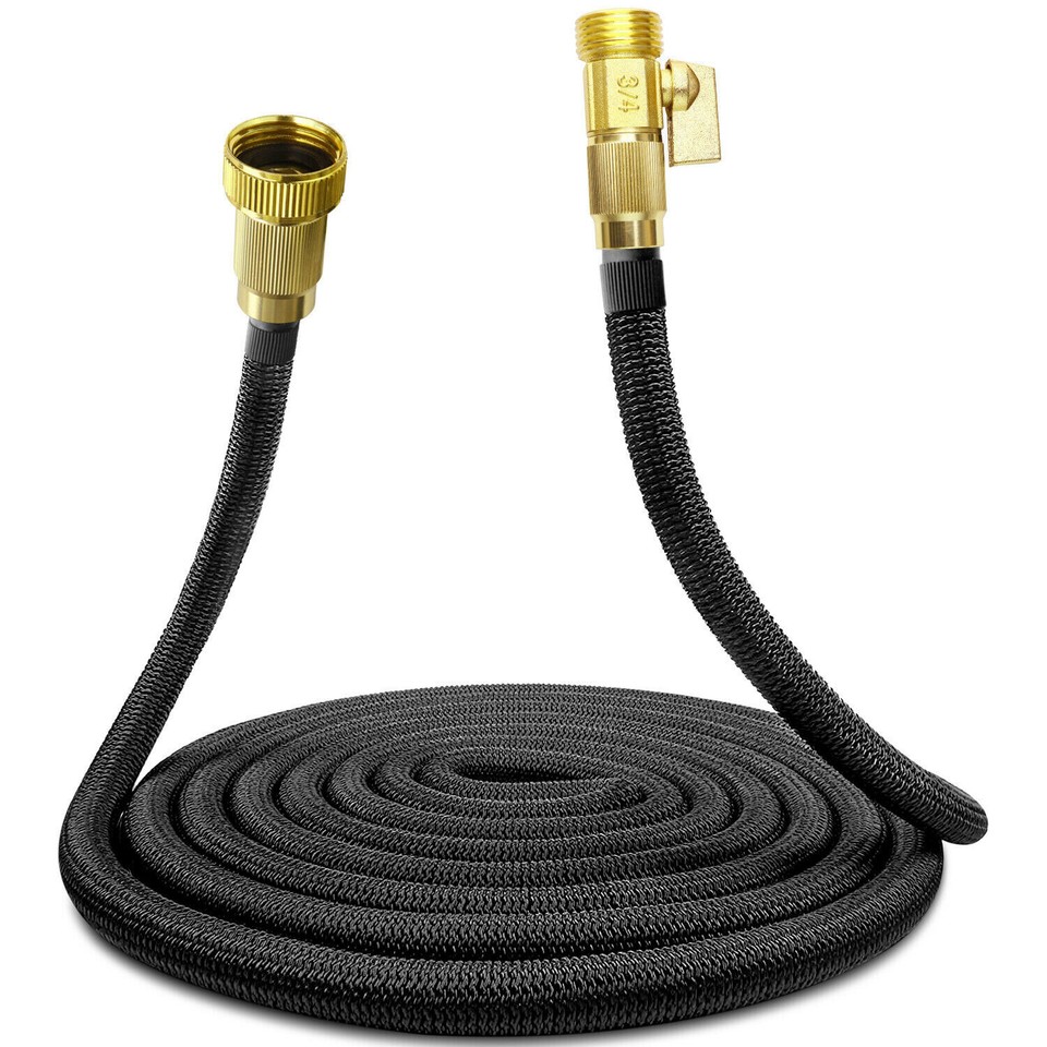 3X Stronger Deluxe 50 FT Expandable Flexible Garden Water Hose | eBay