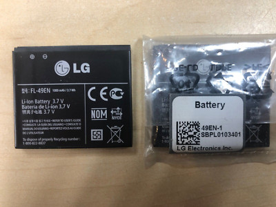 NEW OEM LG FL-49EN Battery for LG530g 530g Oem Original 1000mAh 3.7V | eBay