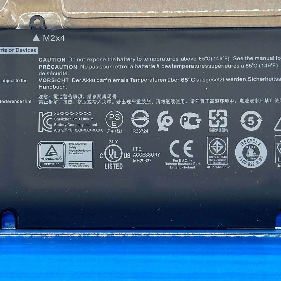 Genuine Battery for Dell Alienware M15 R5 M15 R6 M15 R7 M17 R4 70N2F ...