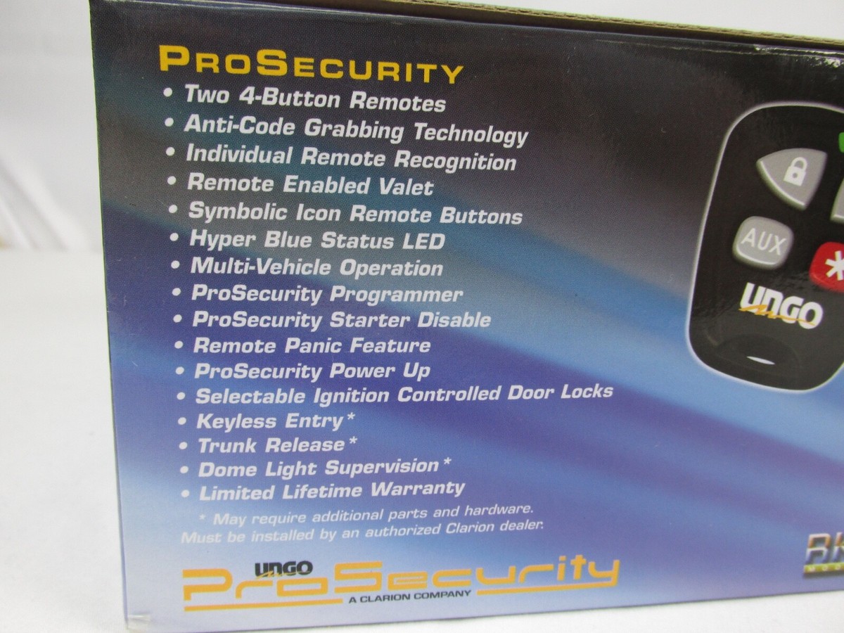 Ungo Remote Car Starter