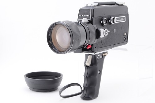 [MINT] ELMO SUPER 110R Super 8 8mm Movie Camera black All works From ...