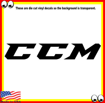 CCM Hockey ccm Decal Sticker Logo for car van truck tool box lunch ...