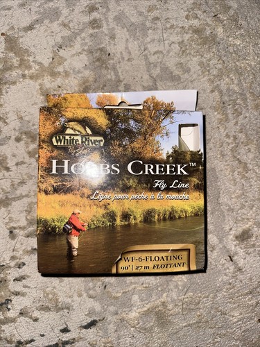 White River Fly Shop 90' 27M Spool HOBBS CREEK Fly Line: WF-7-Floating ...
