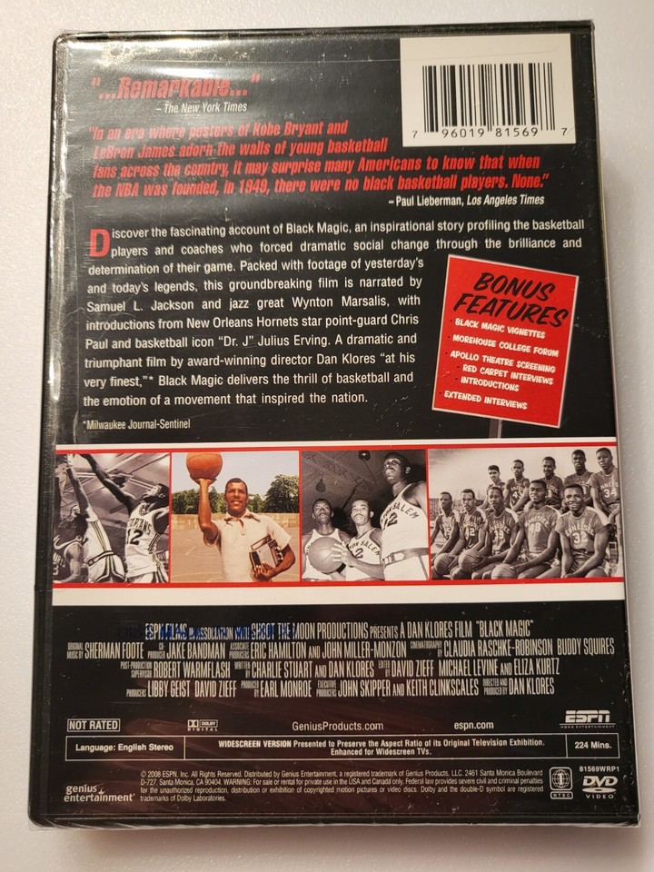 ESPN - ESPN Black Magic (DVD, 2008) 796019815697| eBay