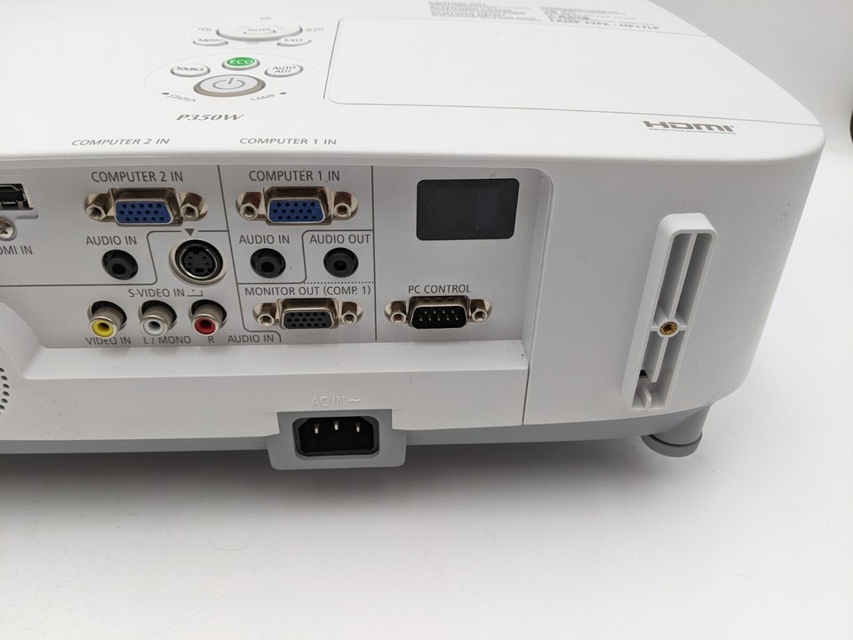 NEC P350W Projector Office Conference Room Business 3LCD 3500 Lumens ...