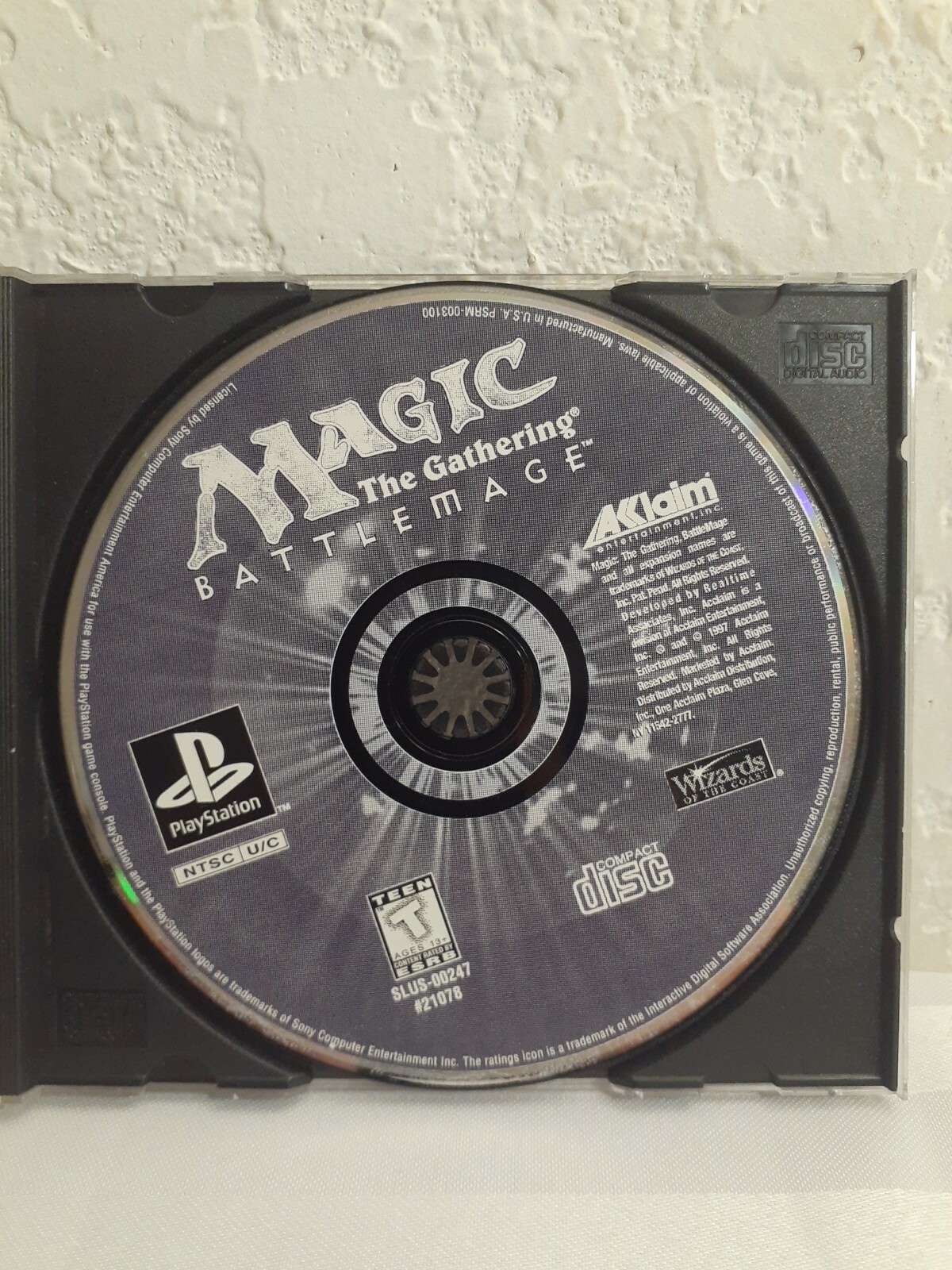 Magic: The Gathering - Battlemage (Sony PlayStation 1, 1997) PS1 Disc ...