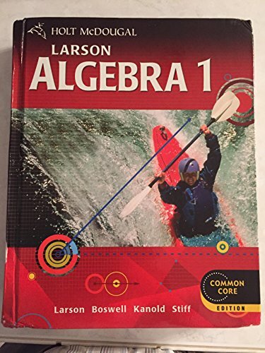 Holt McDougal Larson Algebra 1 547647131 | eBay