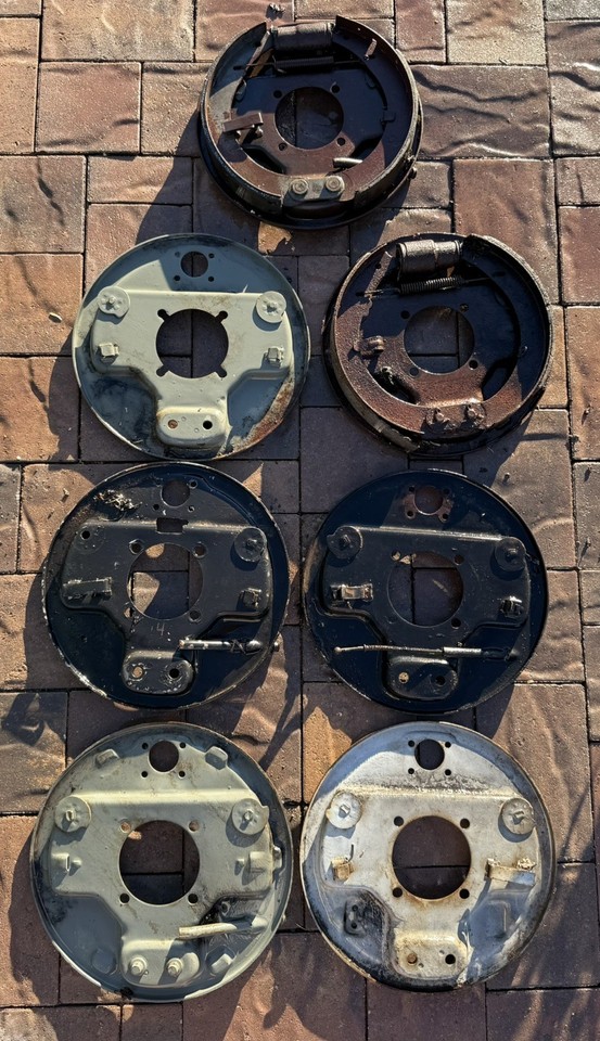 1939-1941 Ford Brake Backing Plates and Parts Hydraulic Front Rear ...