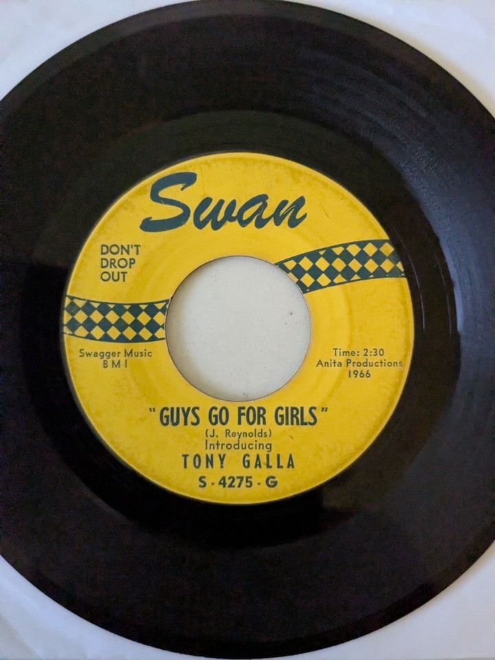 Northern Soul, Tony Galla, In Love / Guys Go For Girls, Original On ...