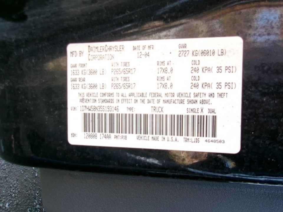 ABS Pump Anti-Lock Brake Part Assembly All Wheel ABS Fits 05 DAKOTA ...