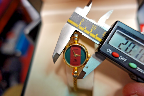 Gucci 2700.2.L Sherry LANE dial Red & Green Dial Gold Women's Watch | eBay