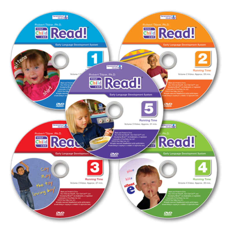 Your Child Can Read! 5-DVD Set | eBay