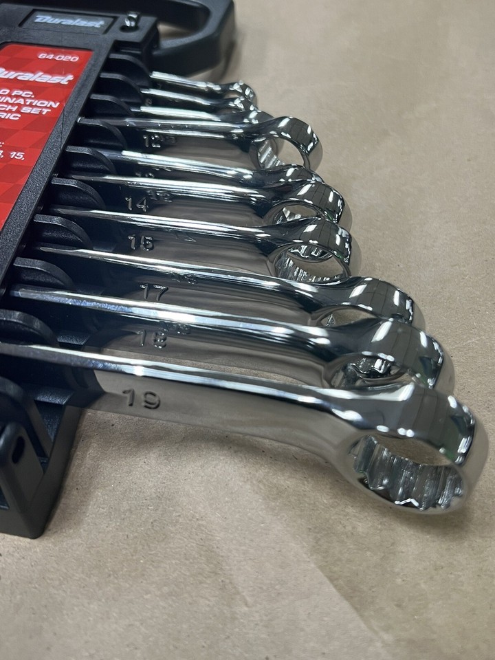 Duralast 10 Piece Combination Metric Wrench Set 64-020 | eBay