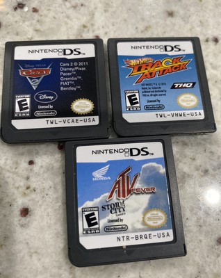 Lot Of (3)- Nintendo DS Games Cars 2, Hot Wheels Track Attack, & ATV ...