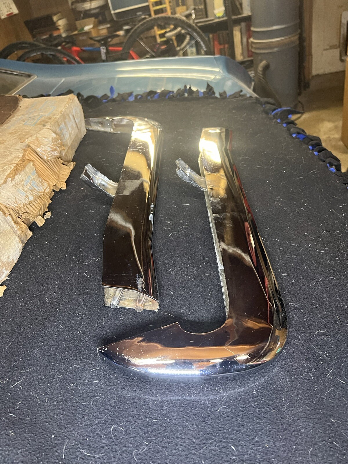 1965 65 Chevrolet Impala NOS Accessory Bumper Guards Lower Valance ...
