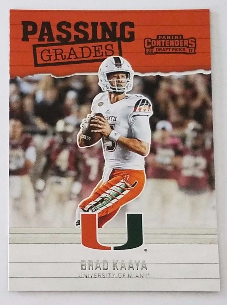 2017 Panini Contenders Draft Picks Football - PASSING GRADES - Pick ...