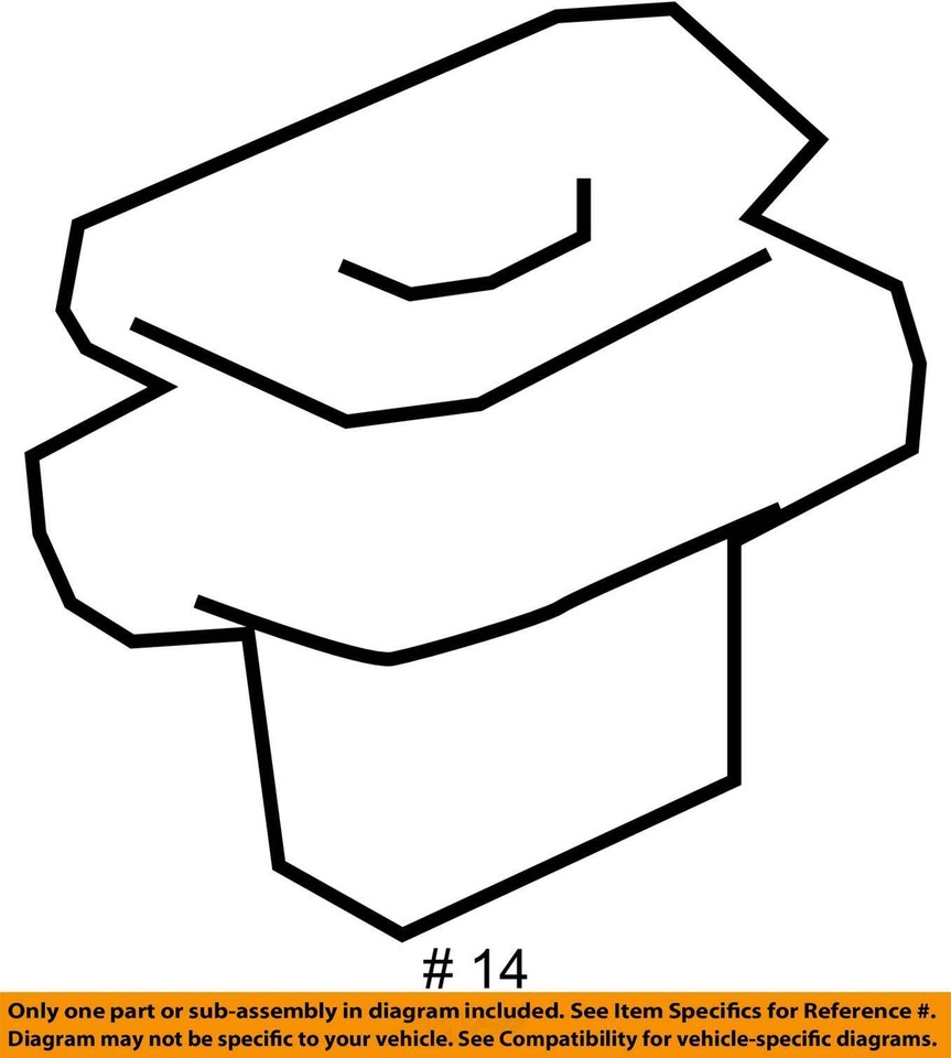 GM OEM 09-20 Escalade ESV Interior Trim-Rear Sill Plate Retainer ...