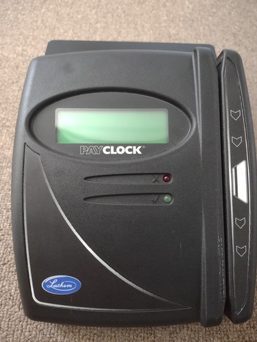 Lathem PayClock EZ PC100 Black Automated Time and Attendance System For ...