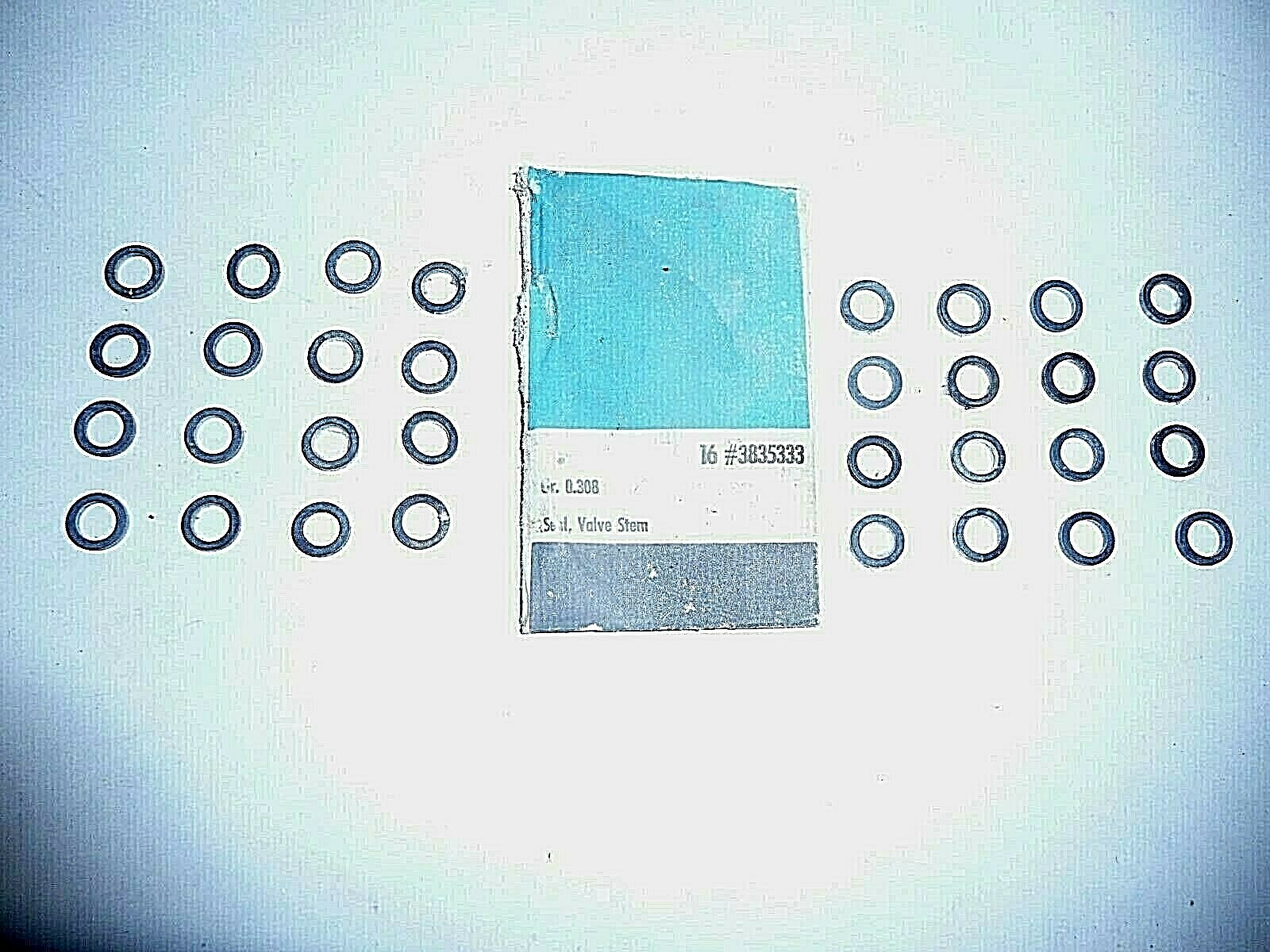 New 1955-1980 Chevrolet # 3835333 V8 Small Block Valve Spring Cap Seals ...