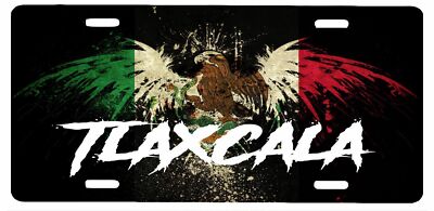 Tlaxcala Mexico Aluminum License Plate Placa 6" x 12" | eBay