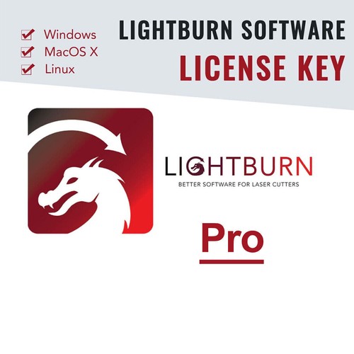 LightBurn Software Pro Laser Control For K40 / Fiber/ Co2 Laser ...