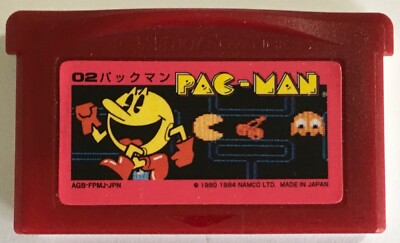 Famicom Mini 02 Pac-Man GBA (Nintendo GameBoy Advance, 2004) Game ...