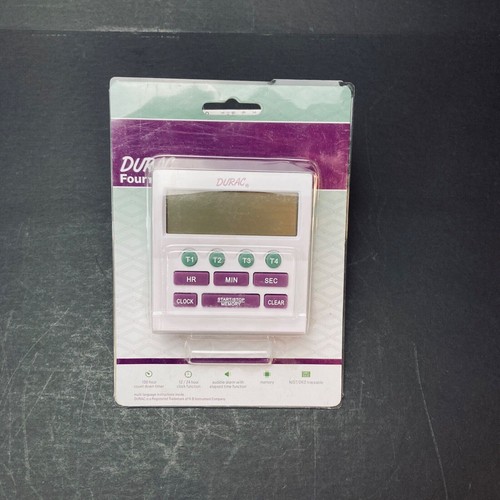 H-B Durac 4-Channel Electronic Timer and Clock! | eBay