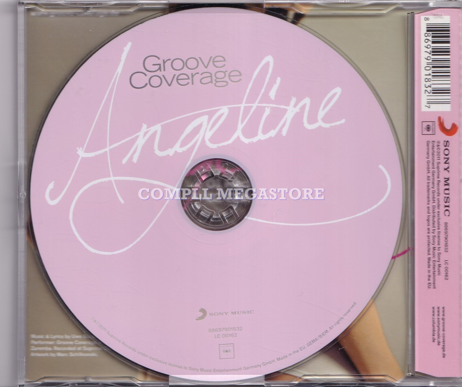 GROOVE COVERAGE - ANGELINE / 2011 CD Single (EU GERMANY) CLUB MIX | eBay