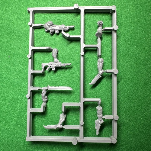 Warhammer 40k Imperial Guard Arm Bits Jungle Fighter Arms BNOS Games ...