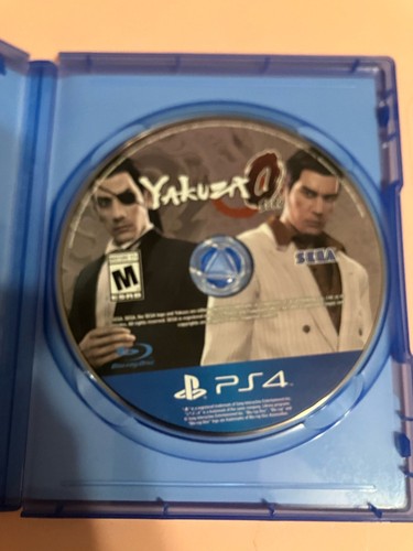 Yakuza 0 Zero (PlayStation 4, 2017) PS4 Rare 1st Print Blue Label ...