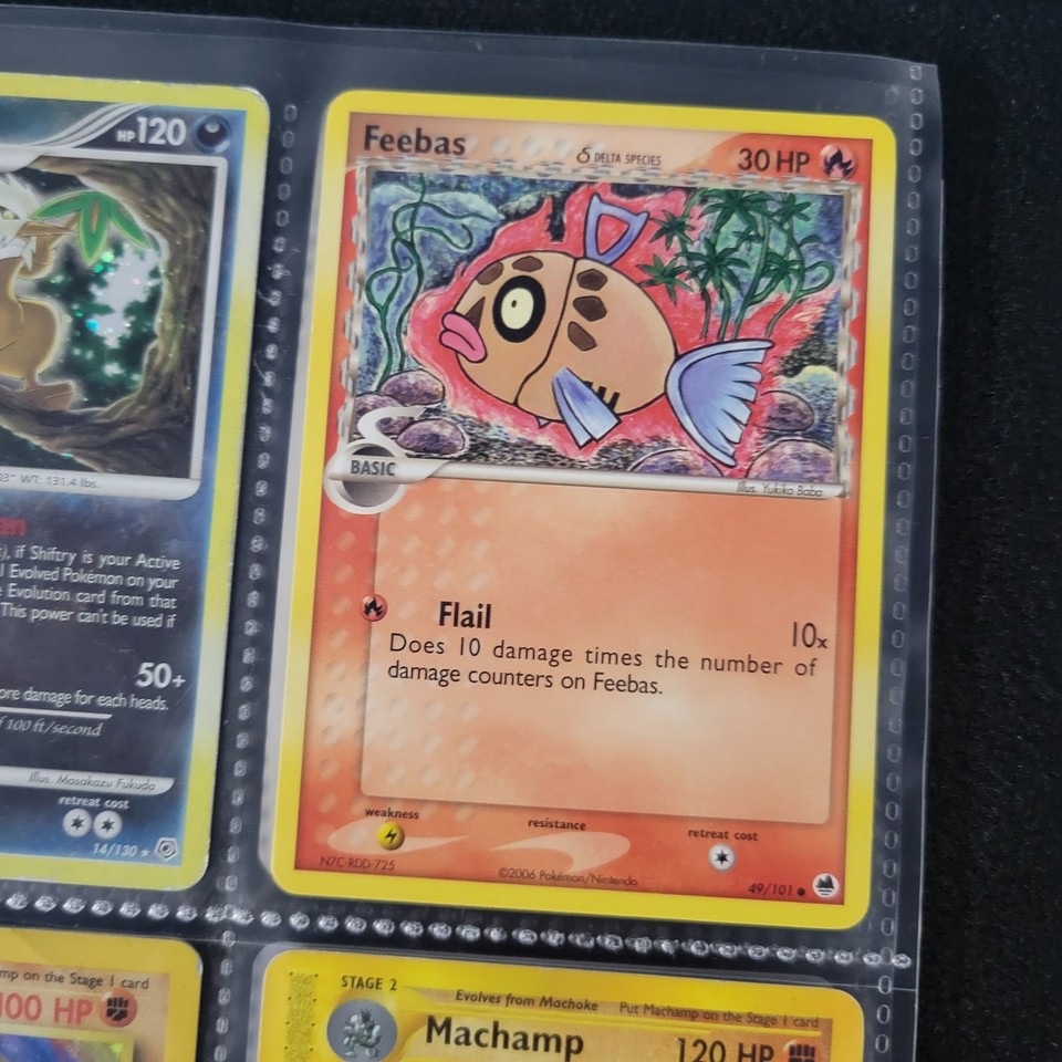 Pokemon Vintage WoTC Mixed Lot of Cards Holos Binder Pages Machamp Ho ...