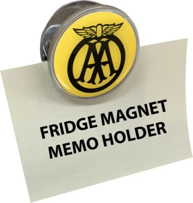 AA Gel Domed Fridge Magnet Memo Holder | eBay UK