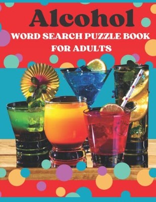 Alcohol Word Search Puzzle Book For ..., Squad, Puzzler | eBay