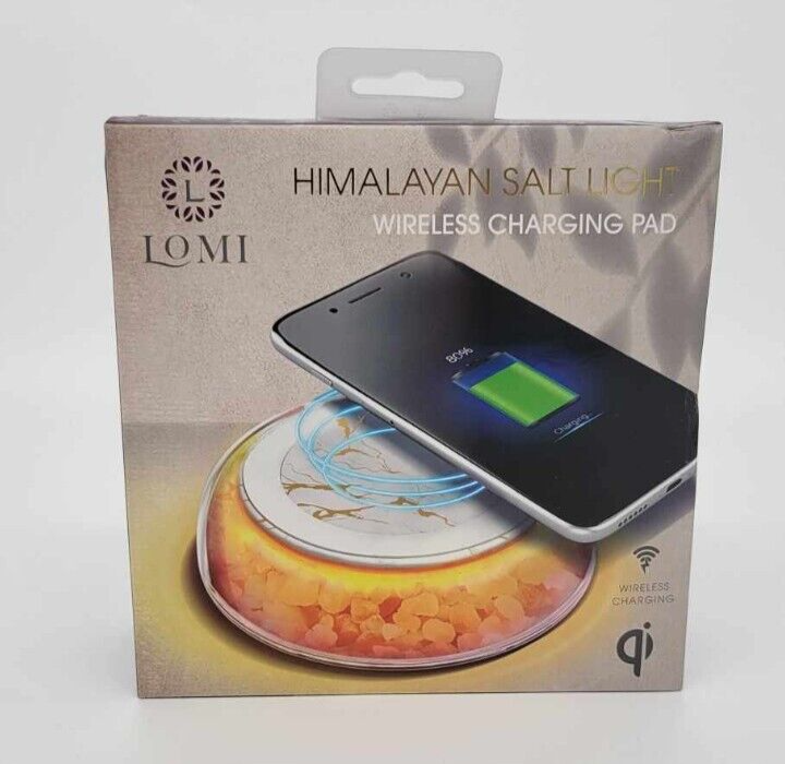 LOMI Restful Light Wireless Charging Pad With Himalayan Salt | eBay
