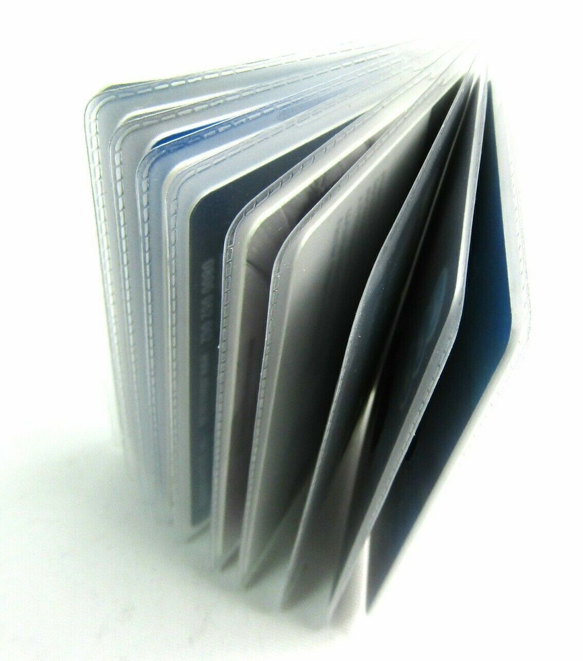 New Replacement Credit Card Holder Plastic Sleeves Inserts Wallet ...