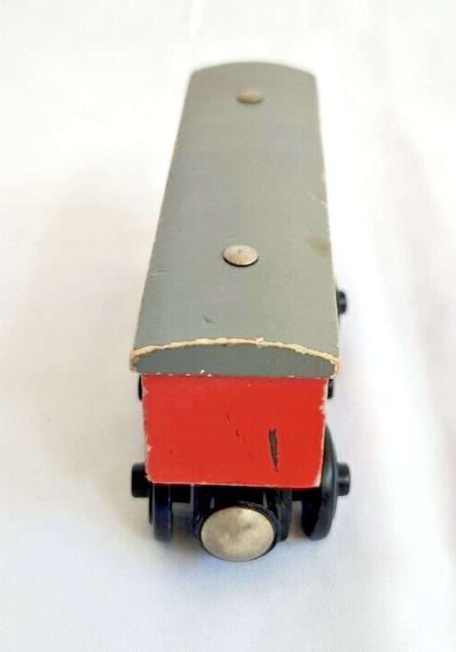 THOMAS & FRIENDS SODOR MAIL CAR WOODEN RAILWAY VTG LONG CAR 1996 1ST ED ...