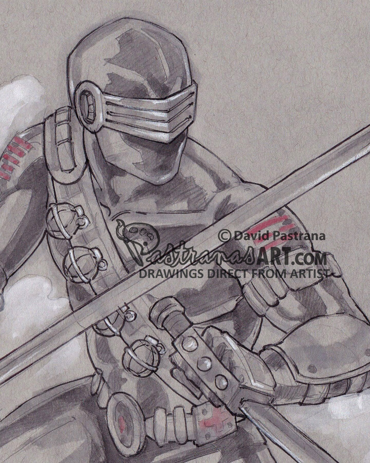 How To Draw A Snake Eye