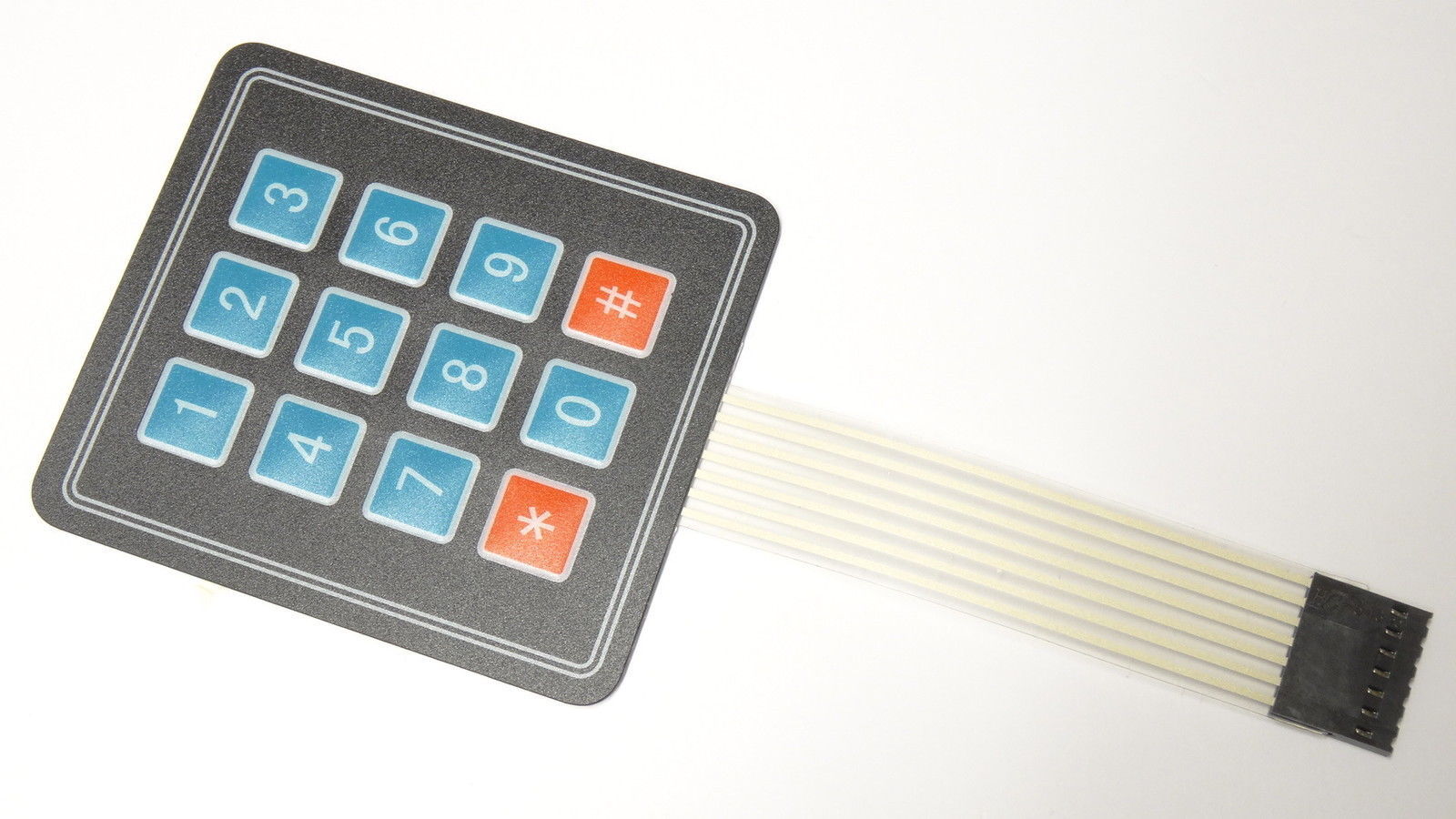 12 Tasten Matrix Folientastatur Tastatur control panel Keypad Arduino ...