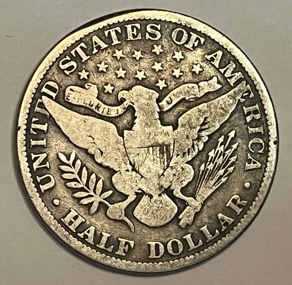 1892 Barber Half Dollar - Nicely Circulated 50C; Looks R008 | eBay